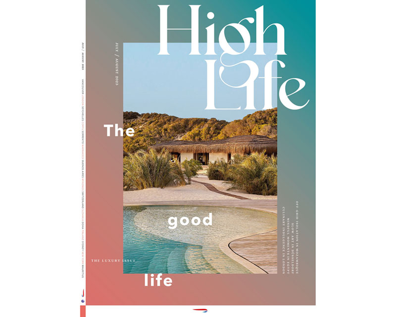 High Life Cover Star - Kisawa Sanctuary